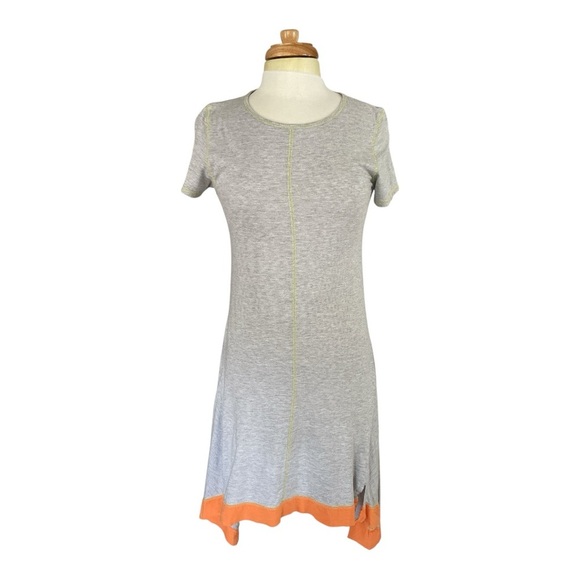 Lisa Todd | Dresses | Lisa Todd Asymmetrical Dress In Gray And Orange ...